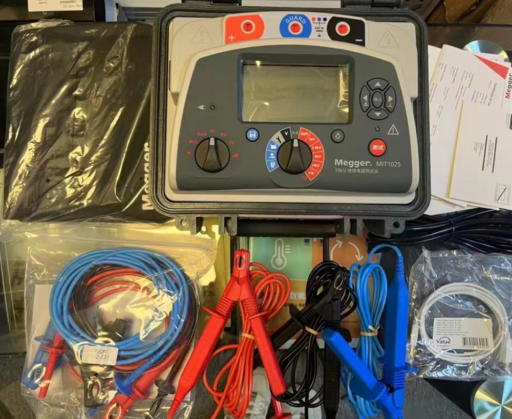 Megger MIT1025 Penguji Resistensi Isolasi Untuk Pengujian Diagnostik ...