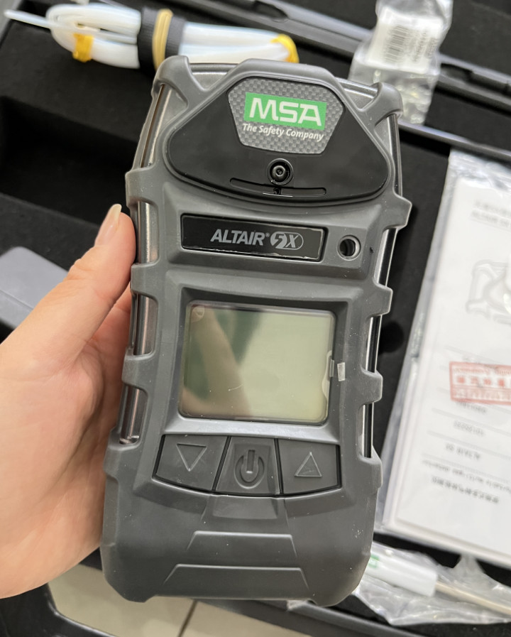 MSA Altair 5X Gas Detector O2 LEL H2S CO dengan Karet Komposit Polikarbon