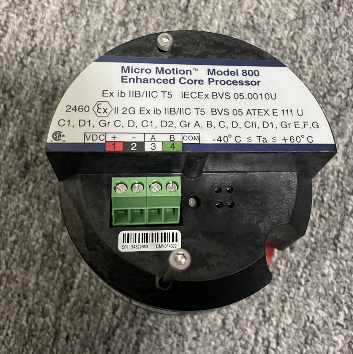 Emerson micro motion 800 enhanced core processor untuk mass flowmeter