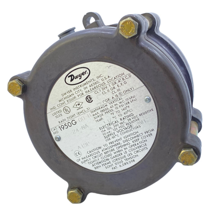 Dwyer Pemberhentian Tekanan Diferensial yang Buktinya Ledakan 1950G-0-B ...
