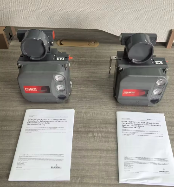 Posisi Katup Emerson DVC6010 dengan Input DC 4-20 mA